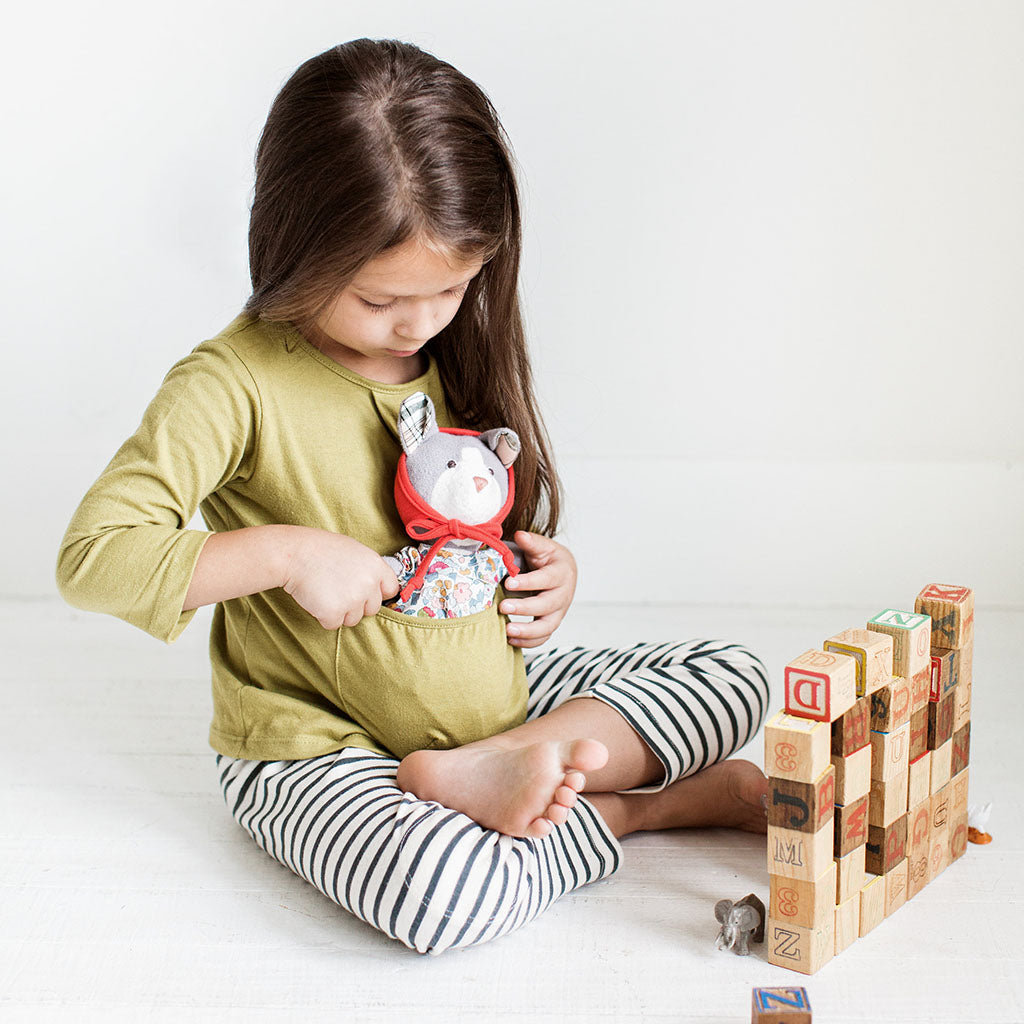 Hazel Village Organic Handmade Stuffed Animal Dolls for Baby and Kids