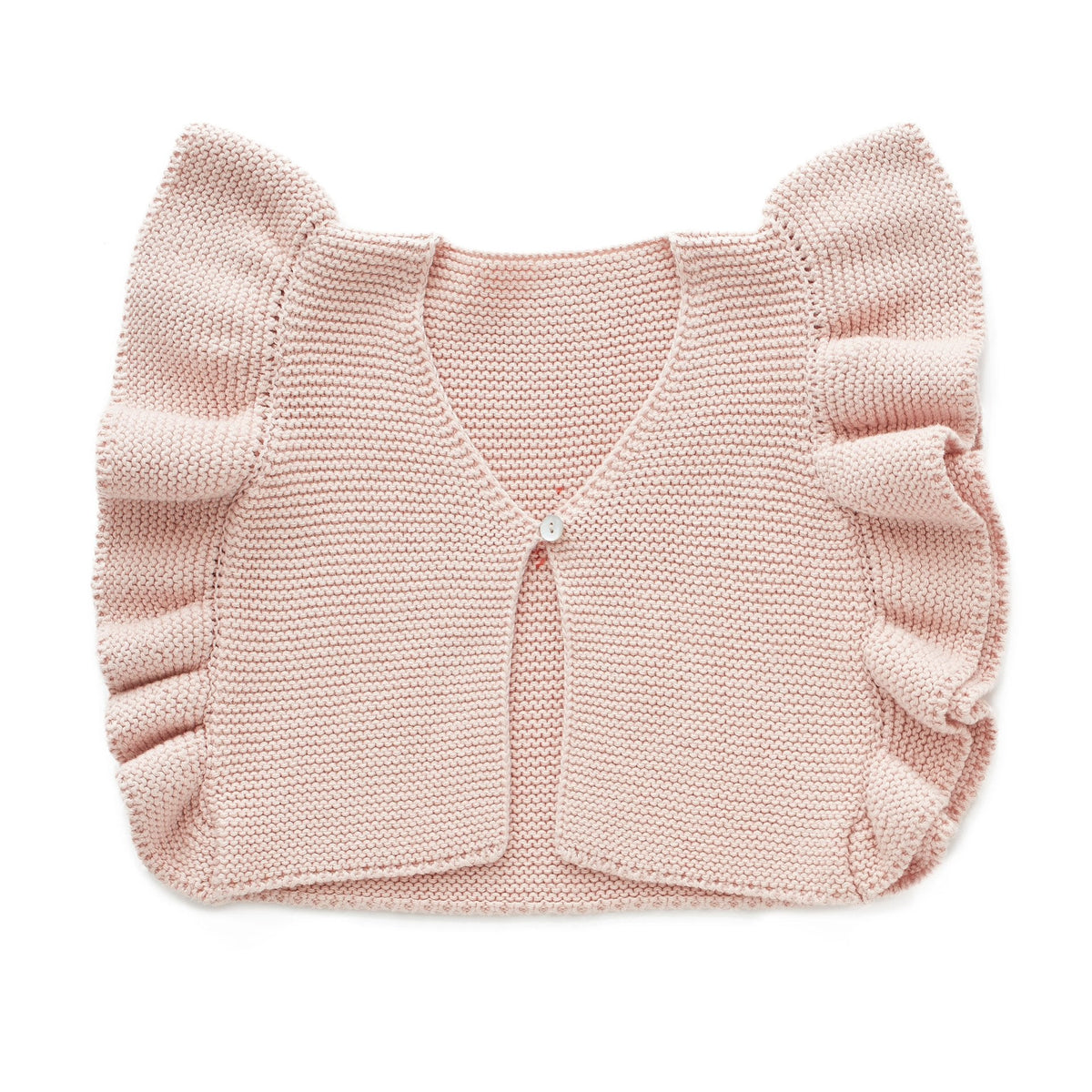 Oeuf Kids Loved Vest-Light Pink for Baby and Toddler Girls